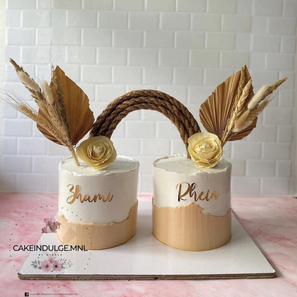 Twin Filipiniana Cake - CakeIndulge PH
