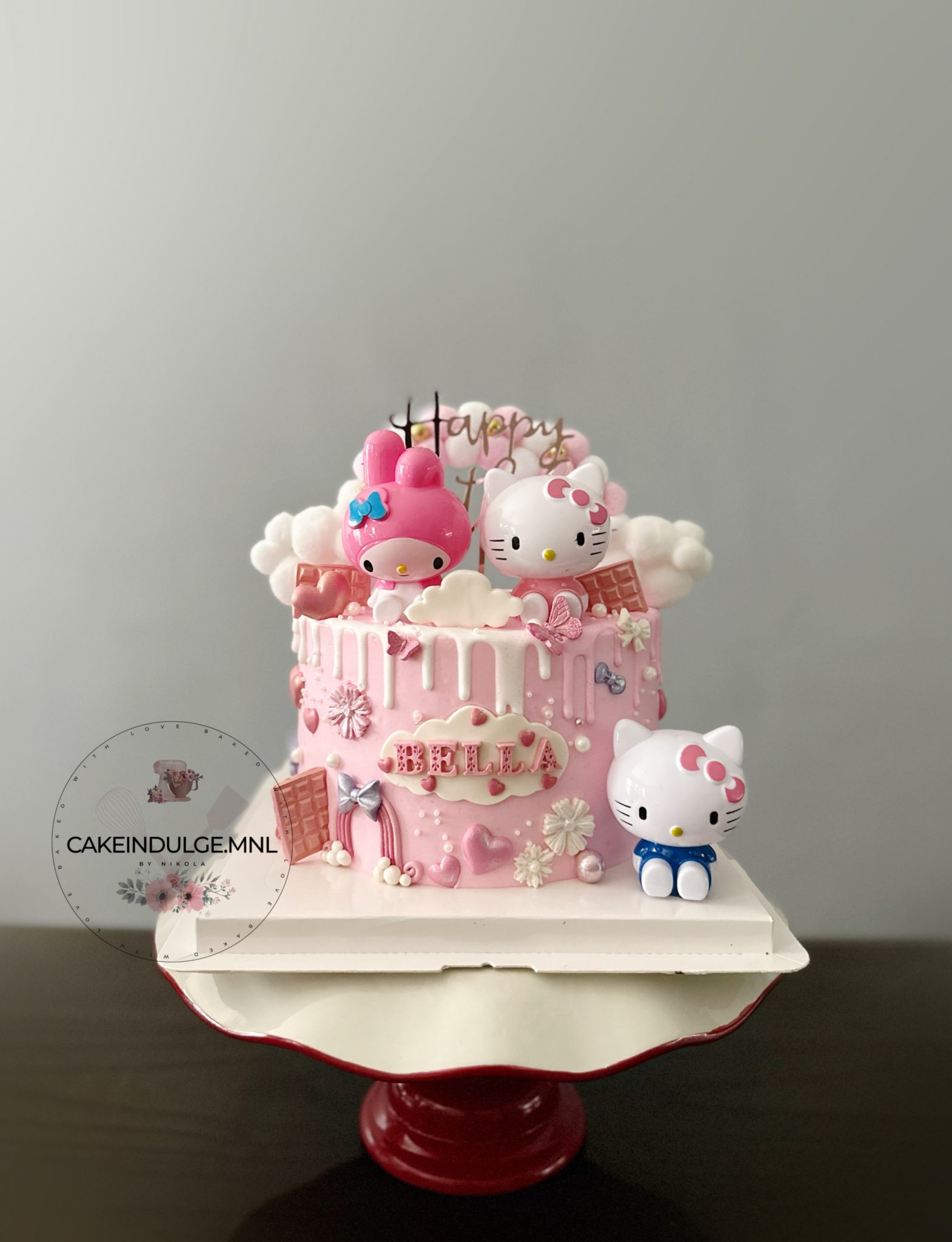 Hello Kitty Icing Cake - CakeIndulge PH